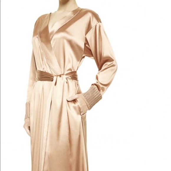 La Perla | Intimates & Sleepwear | La Perla Zigzag Soutache Silk Long ...